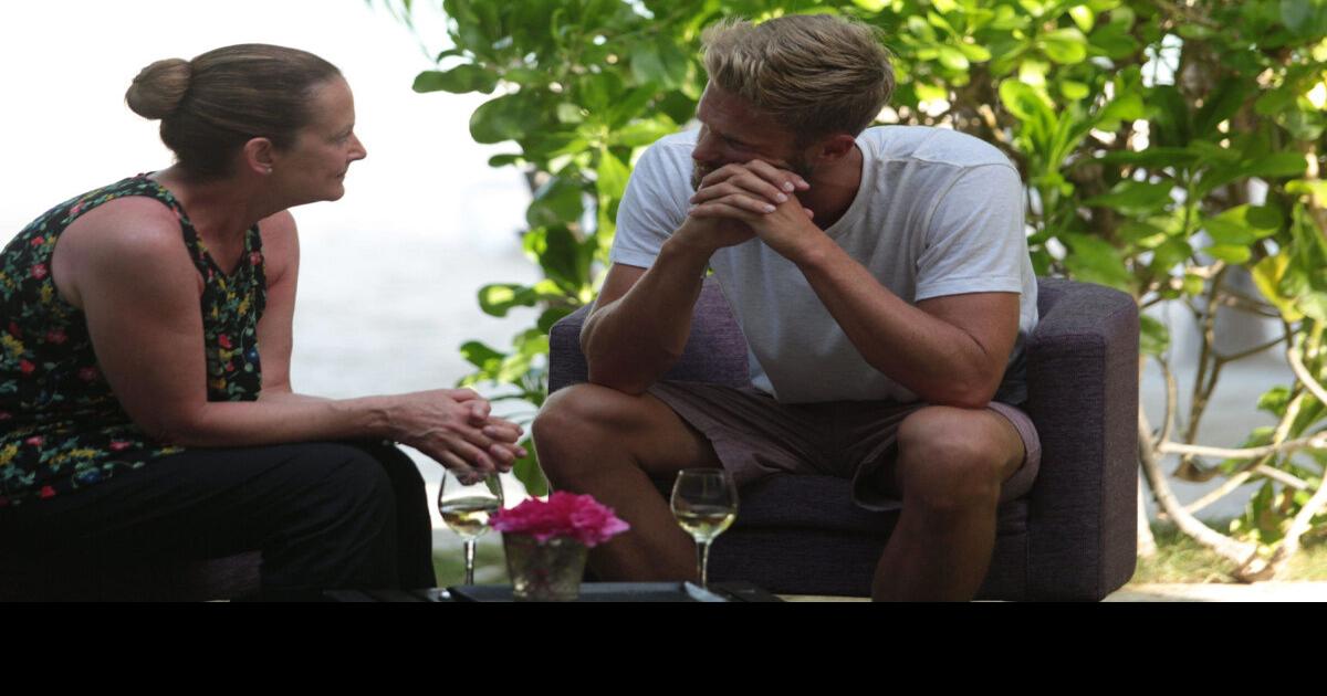 Chris Leroux saves real emotion for his mom on Bachelor Canada