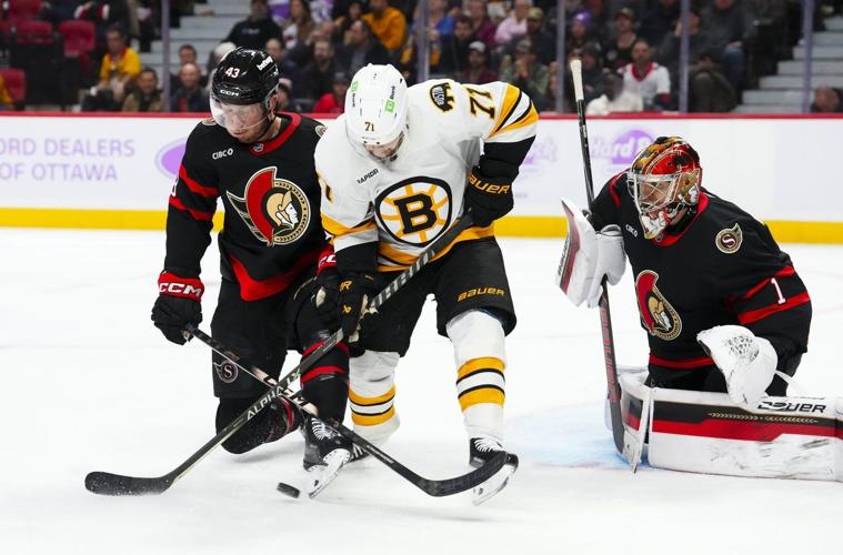 Stutzle scores two, Ottawa Senators down Bruins 5-3 to snap Boston's ...
