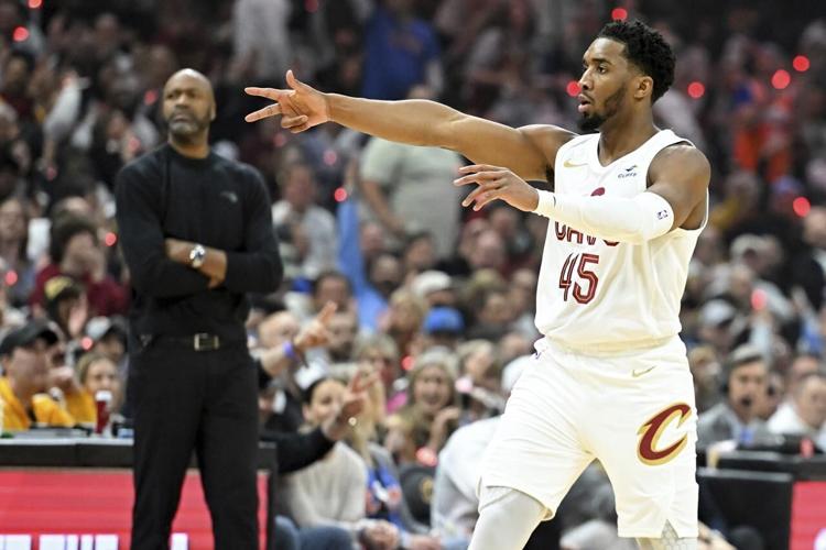 Donovan Mitchell scores 30, Cavaliers open playoffs with tough-minded ...