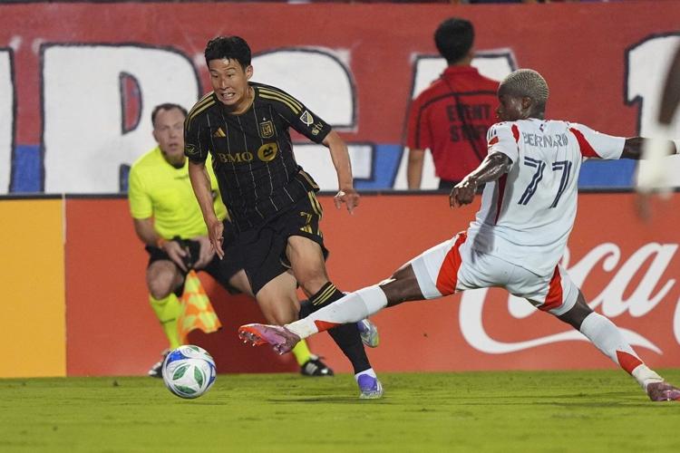 Son Heung-Min scores first MLS goal to help LAFC earn 1-1 draw with Dallas