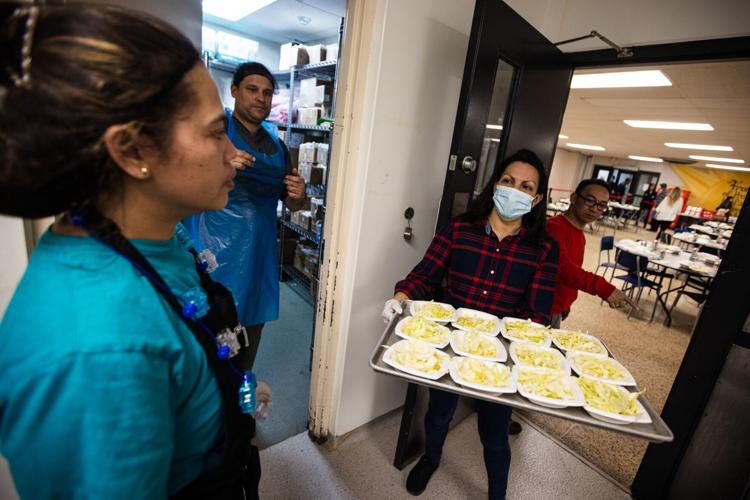 Gratitude in the air as Scott Mission serves Christmas lunch