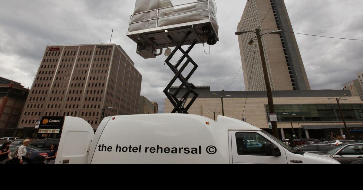 One night in an inflatable hotel room: $50,000