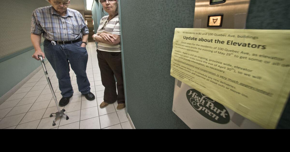 Seniors feel trapped with no end in sight for elevator strike