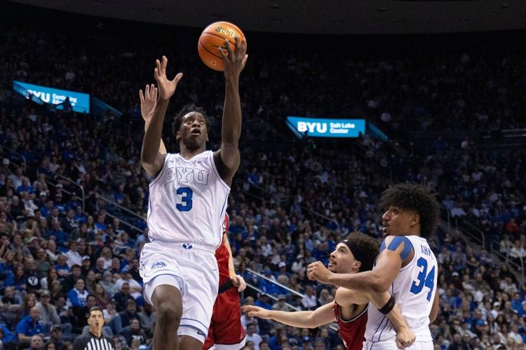 Dybantsa gets first BYU triple-double since 2016 to lead No. 10 Cougars ...