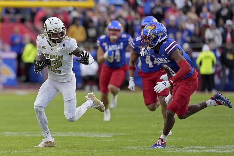 Devin Neal scores 4 times, Kansas beats No. 16 Colorado 37-21 as Buffs ...