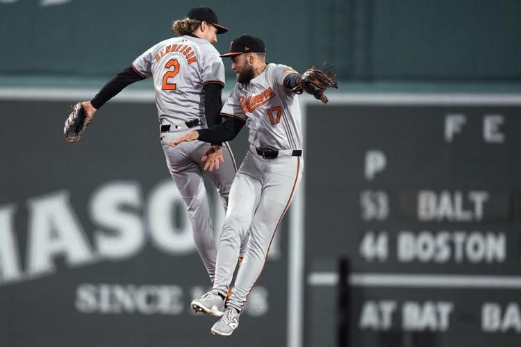 Cowser hits first 2 big league homers, Orioles beat Red Sox 9-4 in 10 innings for 3-game sweep