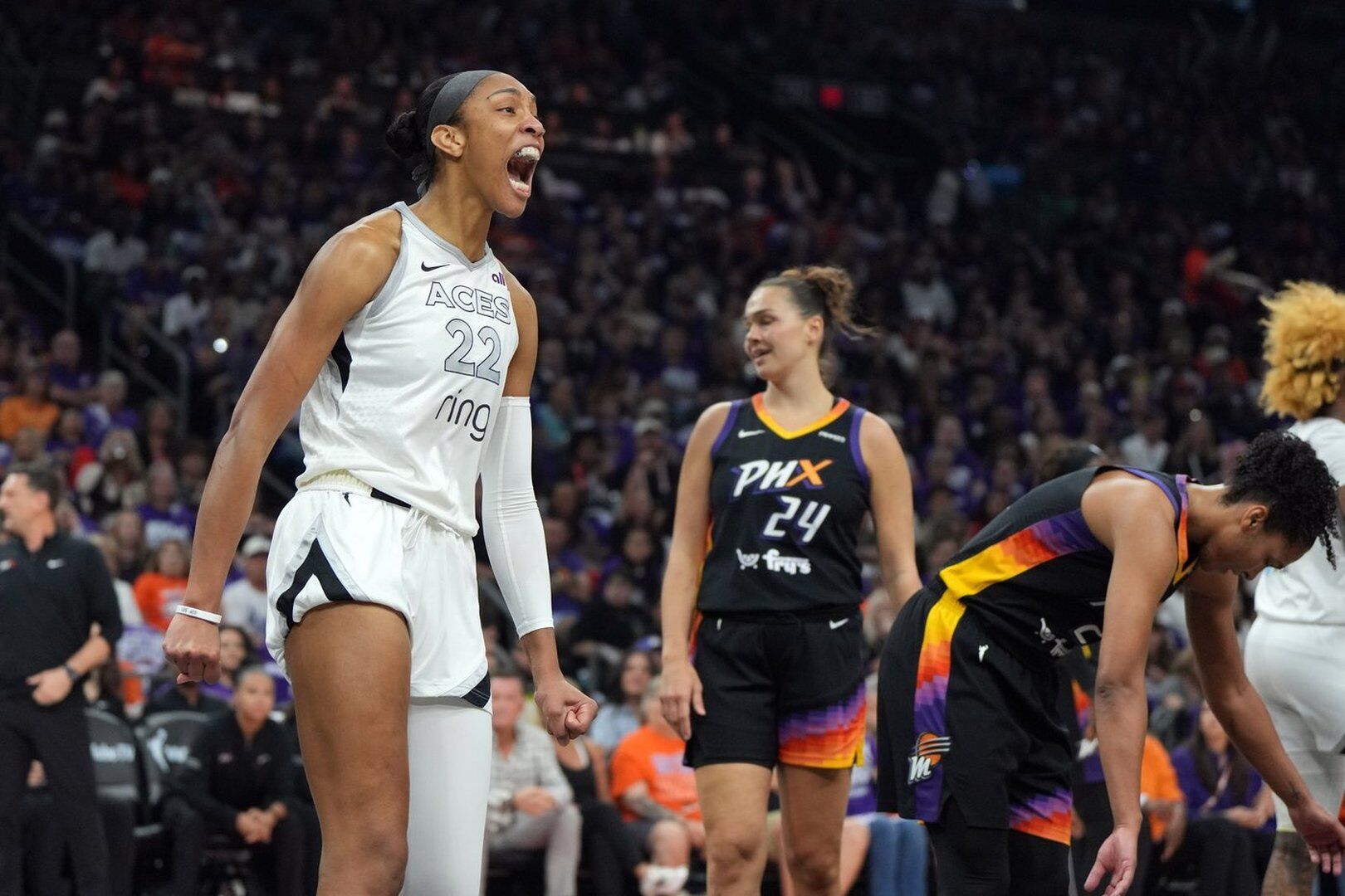 Wilson scores 31 and Aces win 3rd WNBA title in 4 seasons, beating ...