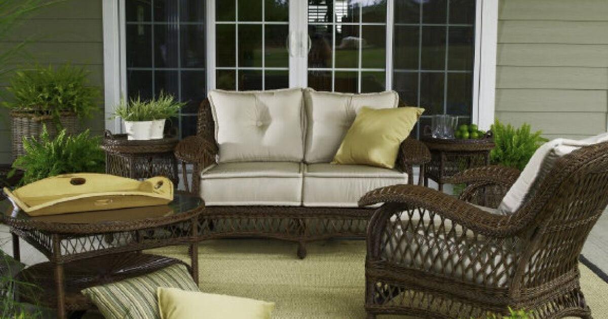 Debbie Travis: Coated wicker more durable outside