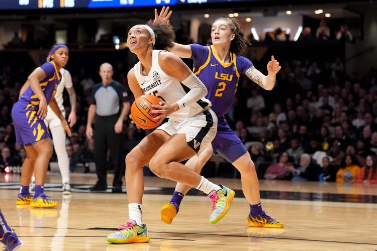 No. 12 Vanderbilt women remain undefeated knocking off No. 5 LSU 65-61