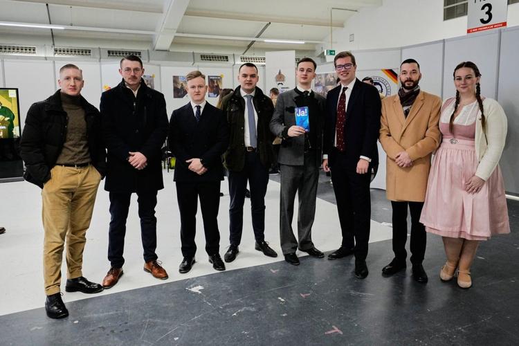 German far-right party sets up its new youth wing as thousands protest