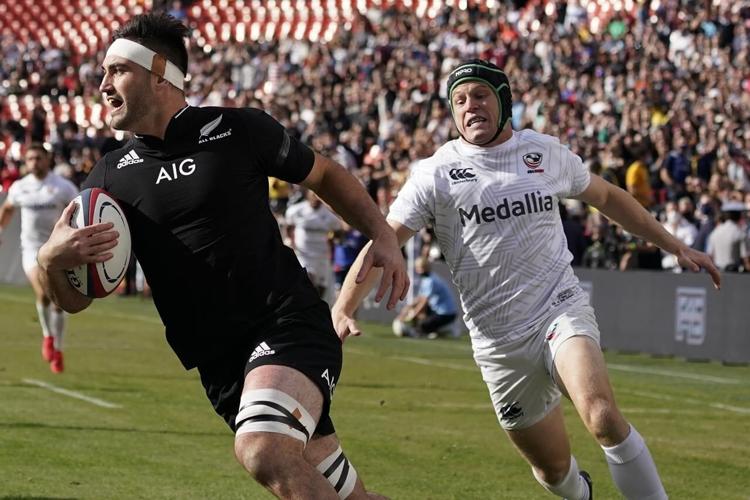 All Blacks score 16 tries to beat United States 104-14
