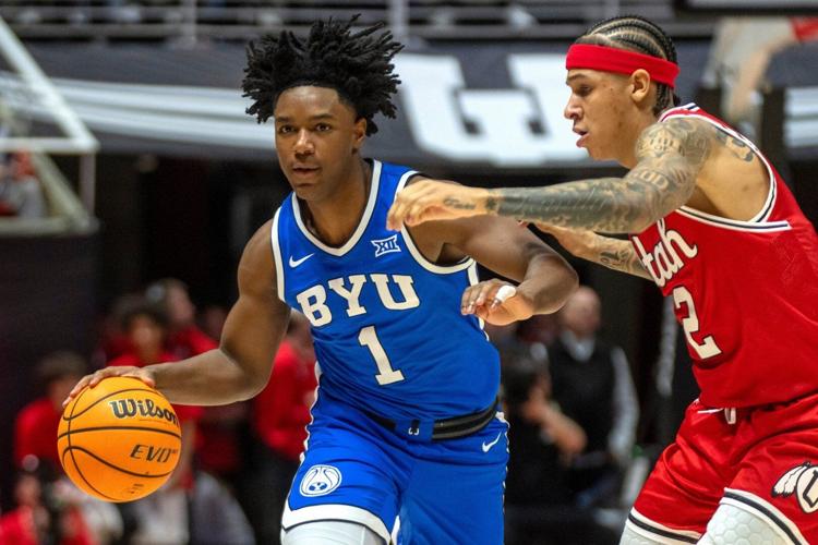 Saunders has 24 points and 14 rebounds to lead No. 9 BYU past rival ...