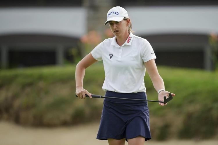 Ruixin Liu posts best round of the year to lead LPGA in Cincinnati