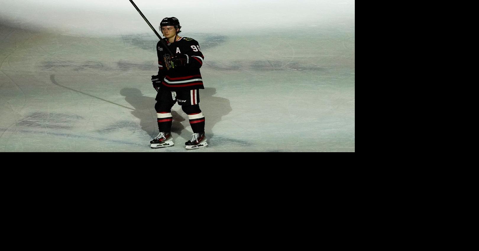 NHL scores: Bedard’s four-point night lifts Chicago past Anaheim ...