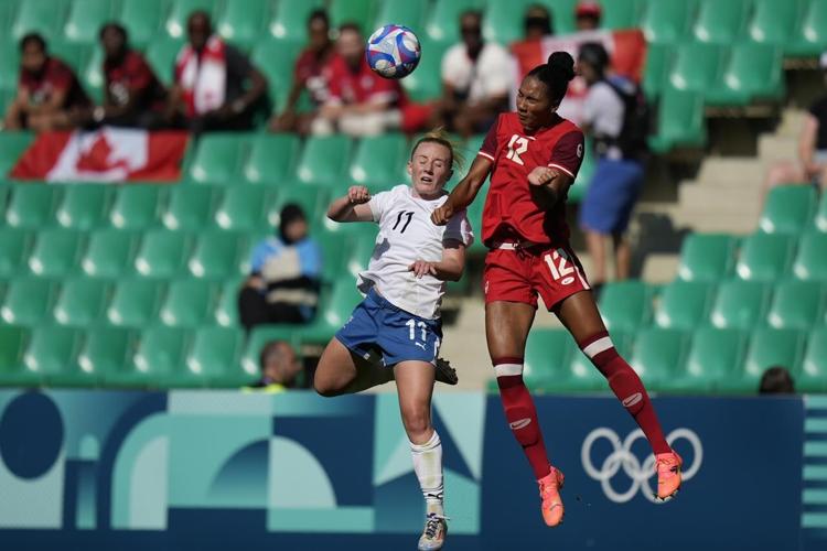 Swanson's 2 goals lead US over Zambia at the Olympics, Canada tops New ...