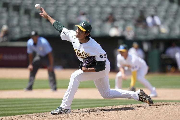 A’s trade right-hander Shintaro Fujinami to Orioles for minor league ...