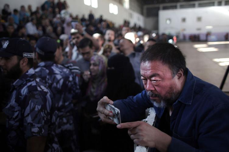 Artist Ai Weiwei’s refugee documentary takes him to Gaza