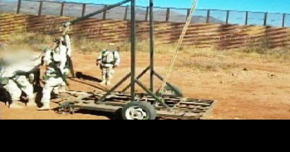 Would-be smugglers planned to catapult drugs over border