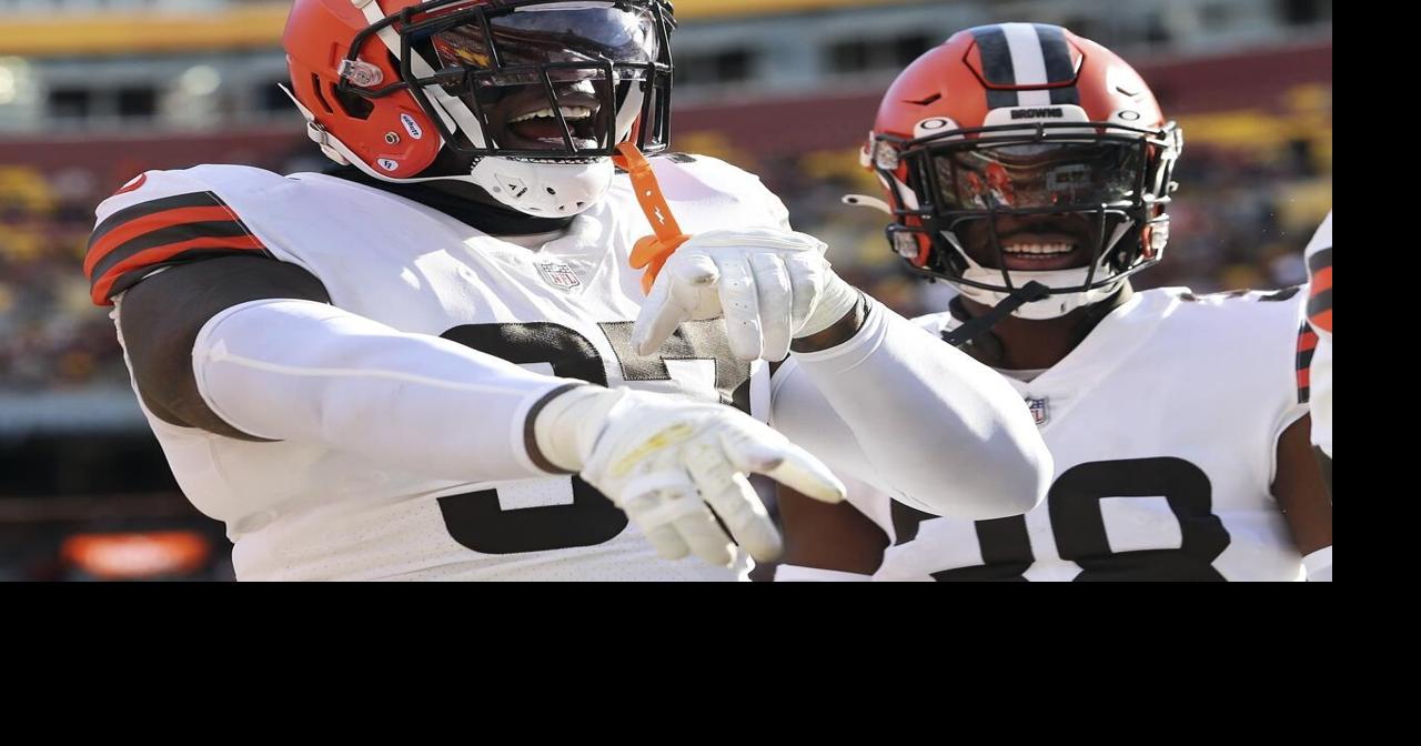 Jets sign Perrion Winfrey to the practice squad. He was cut by Browns ...