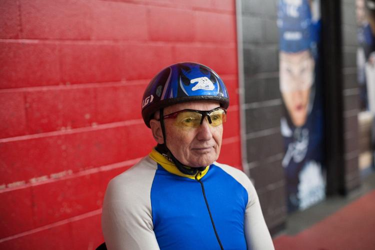 He took up speedskating . . . at 70