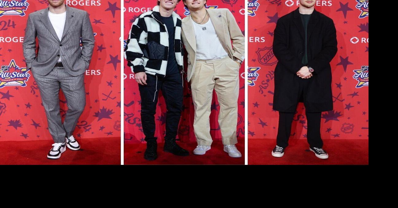 NHL All-Stars Mitch Marner, Connor McDavid bring the fashion