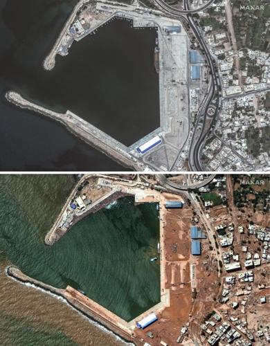AP PHOTOS: Satellite images show flood devastation that killed more ...