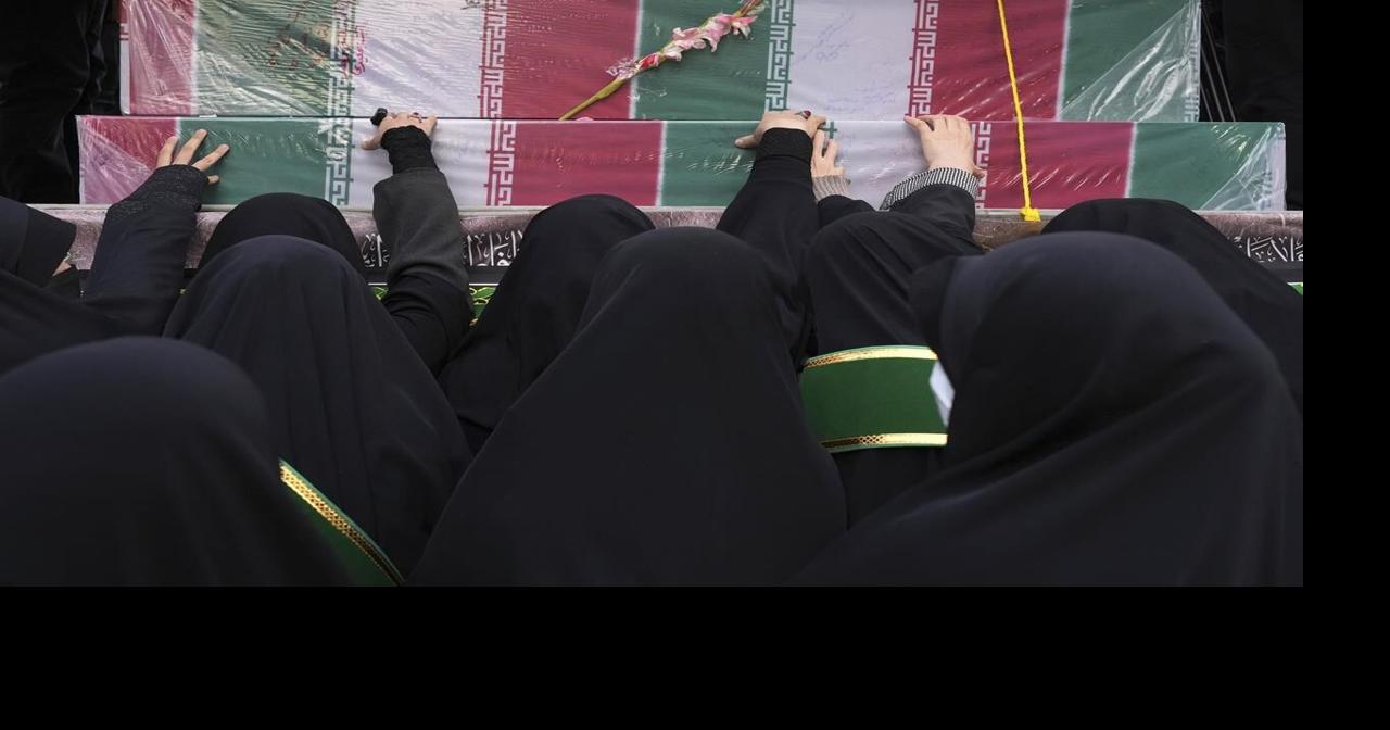 Iran holds funerals for troops killed in 1980s Iraq war