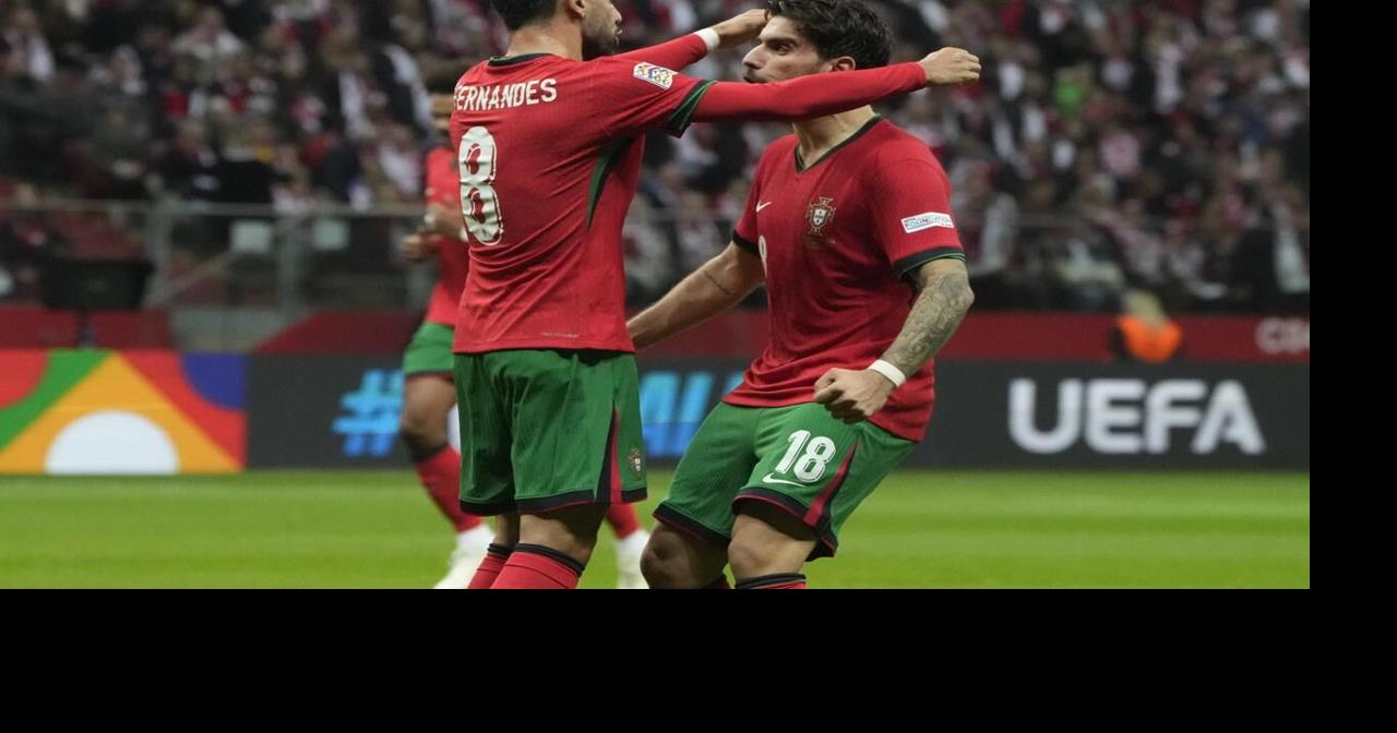 Ronaldo scores again in Nations League win for perfect Portugal. Spain ...