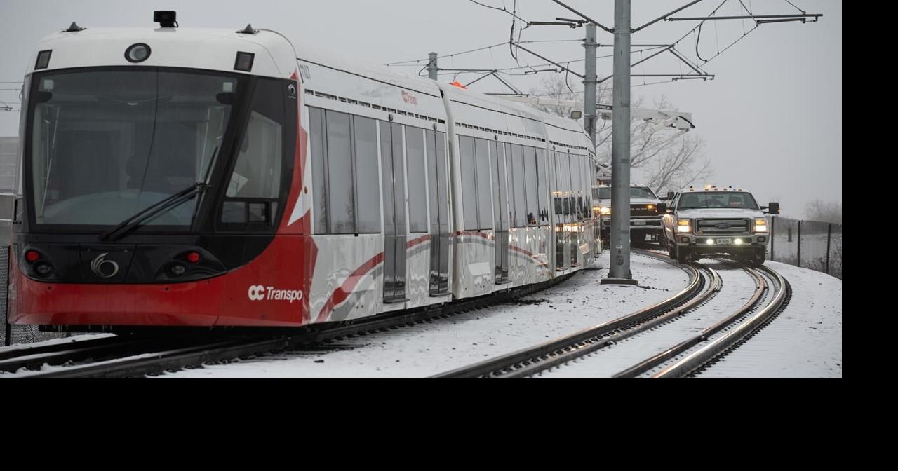 OC Transpo officials say trains will be back Tuesday