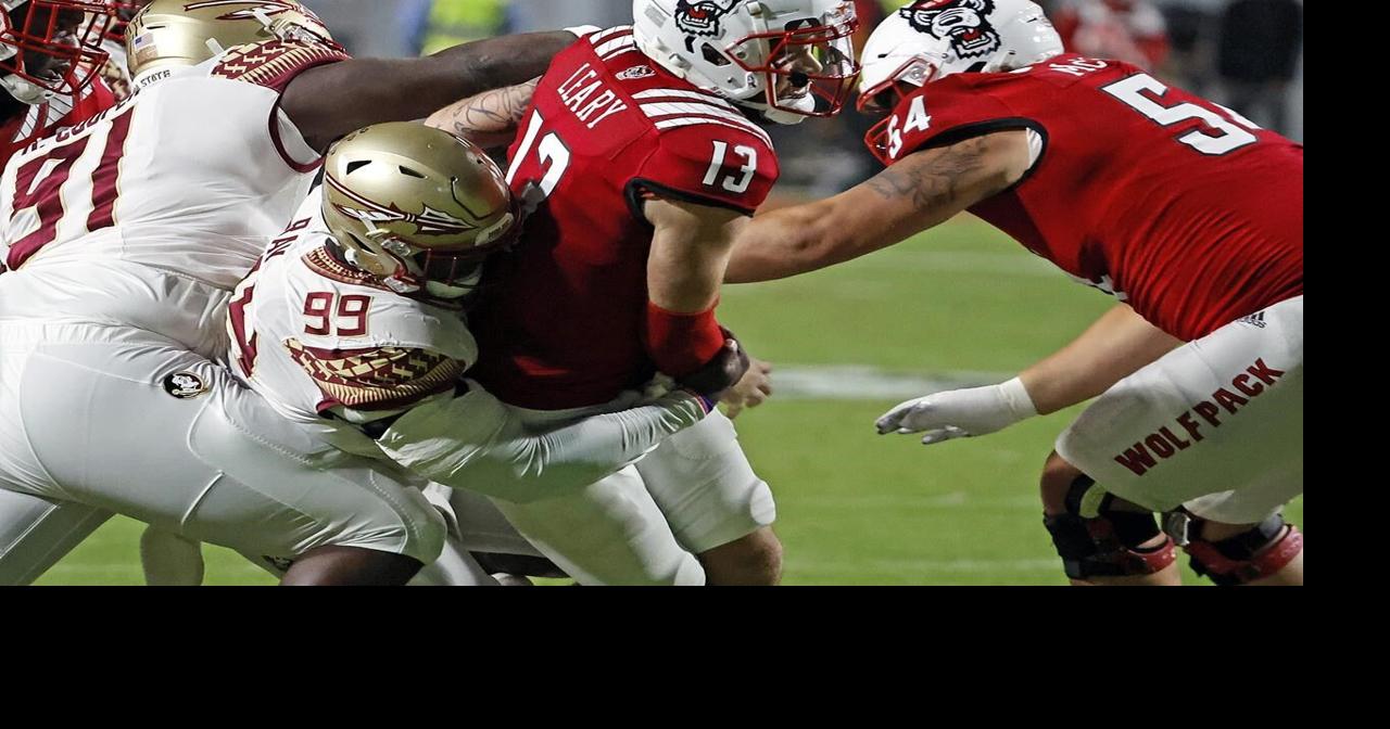 NC State QB Leary injured vs. Florida State