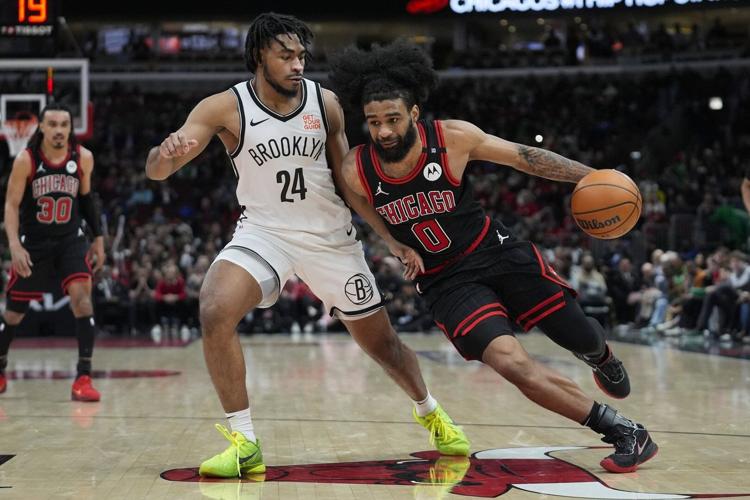 Coby White scores 31 points as Bulls rally to beat Nets 116-110