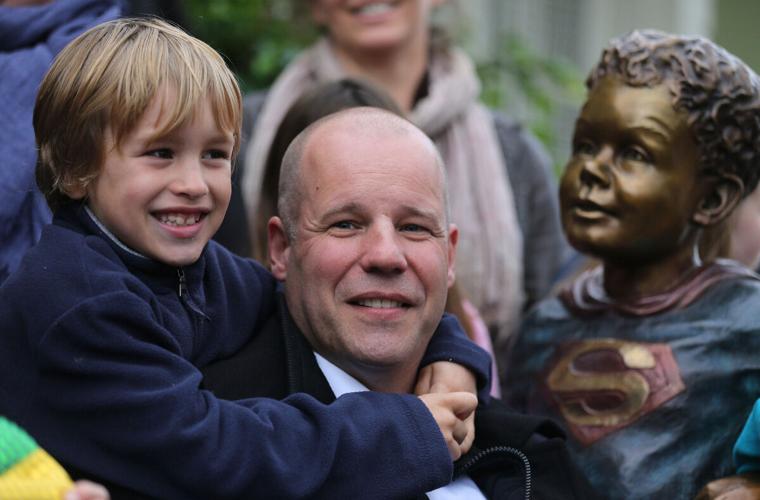 Jeffrey Baldwin memorial unveiled in Greenwood Park