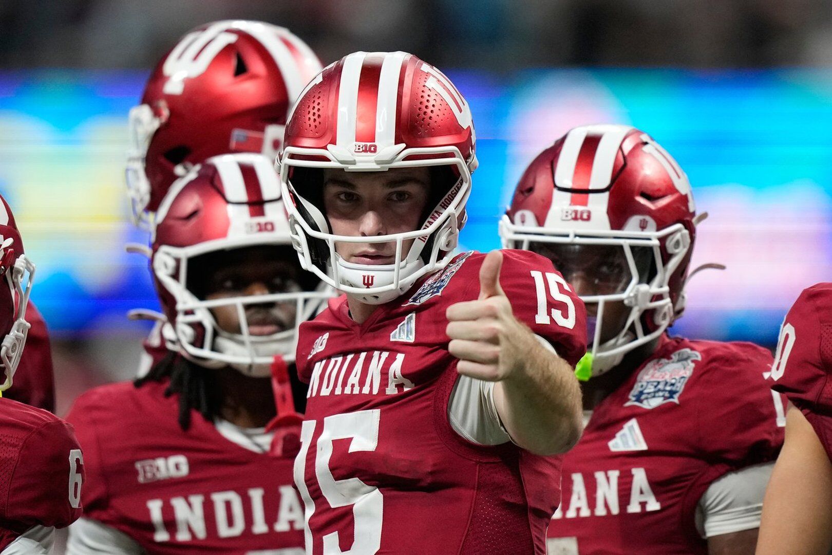 National championship game will be a homecoming for Indiana QB Fernando ...