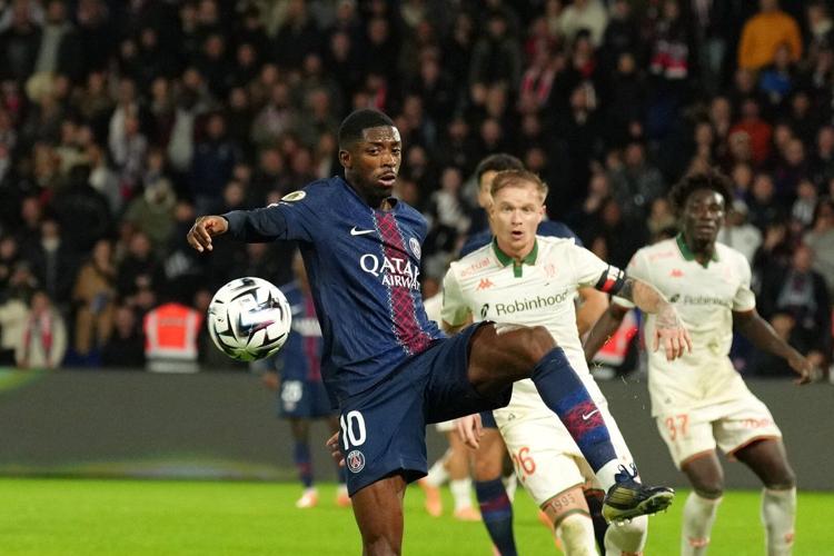 PSG forward Dembélé is fit to face Bayern Munich in the Champions League