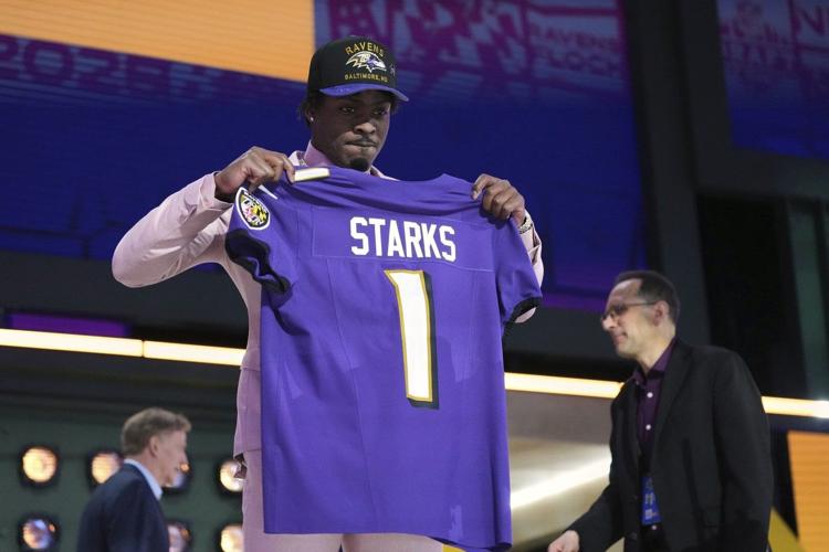 Ravens select Georgia safety Malaki Starks at No. 27 in NFL draft