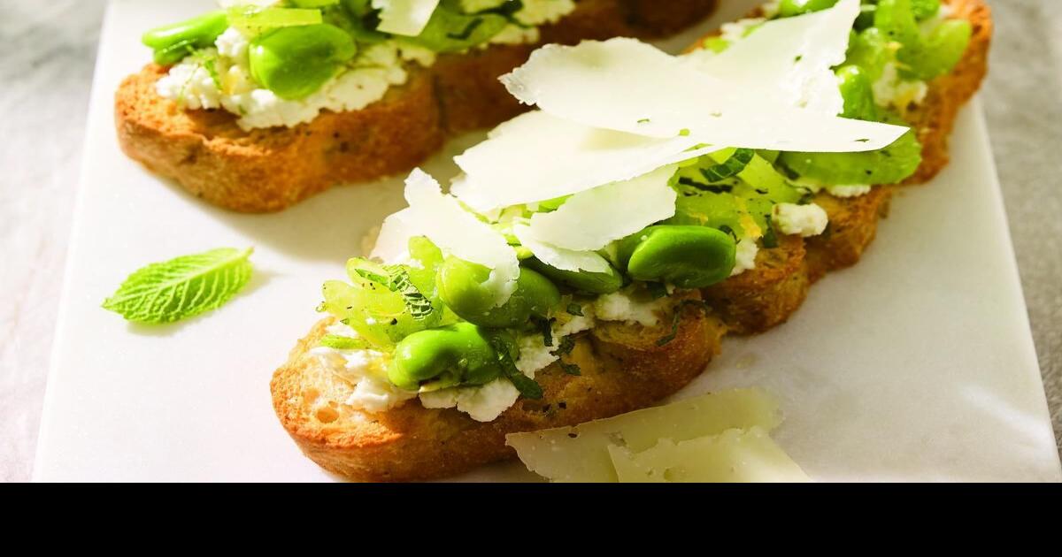 Fava bean and ricotta toasts: A refreshing way to do beans on toast
