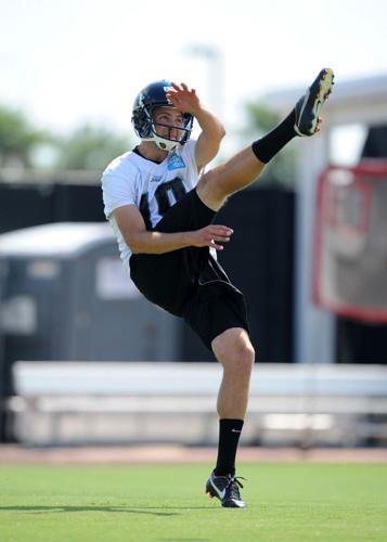 Jaguars punter Bryan Anger, surprise third-round pick, finds sweet spot