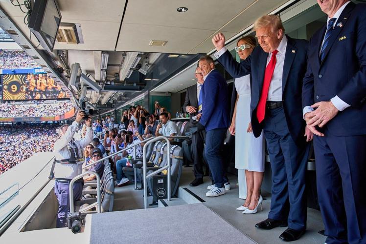 Trump loves the spotlight that comes with sports. He especially loves ...