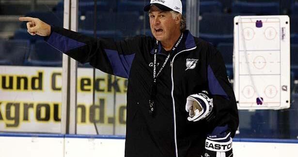 Lightning fire coach Barry Melrose