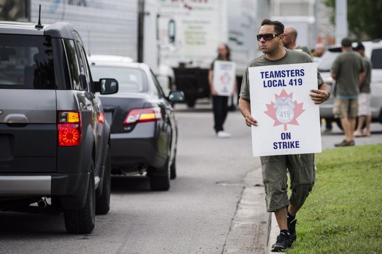 Pearson airport ground crew workers on strike