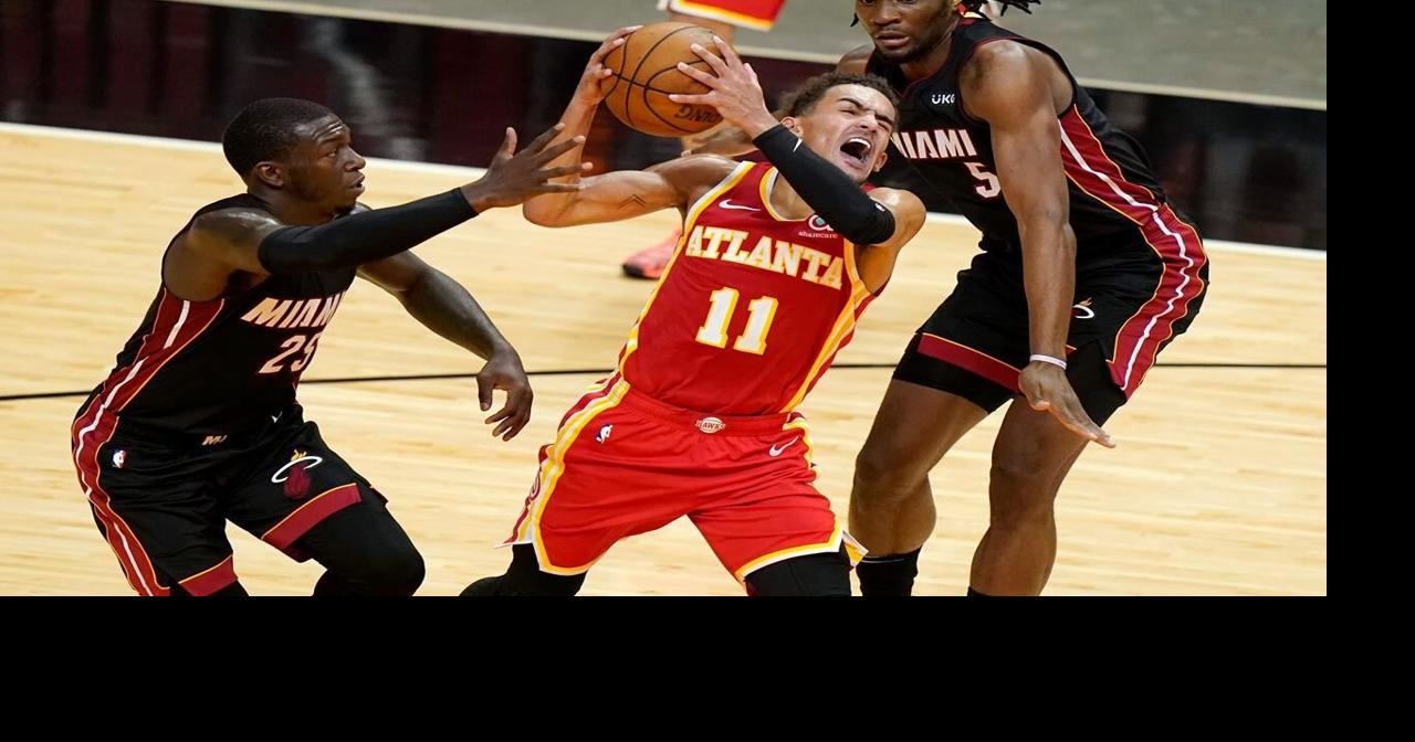 Heat top Hawks for 6th straight win, get back to .500