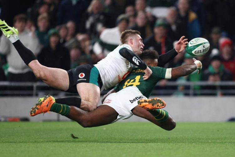 Chaos and drama mark the Springboks' first win over Ireland in Dublin ...
