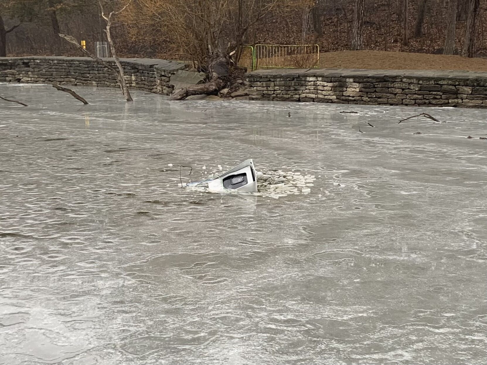 Parkside Drive speed camera thrown into High Park duck pond