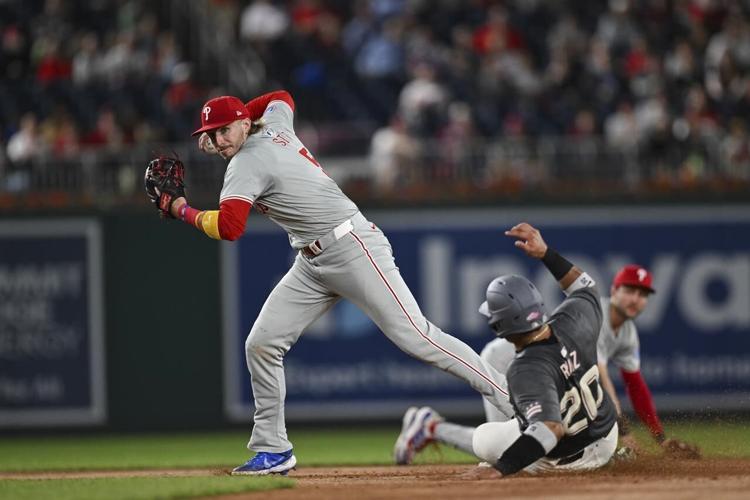 Stone Garrett homers in return to majors as Nationals rout Phillies, 9-1