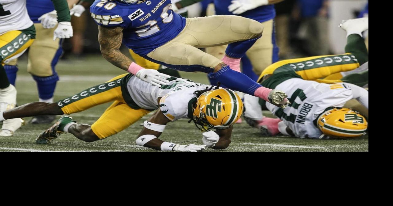 Running back Oliveira gets nod as Bombers nominee for CFL outstanding player