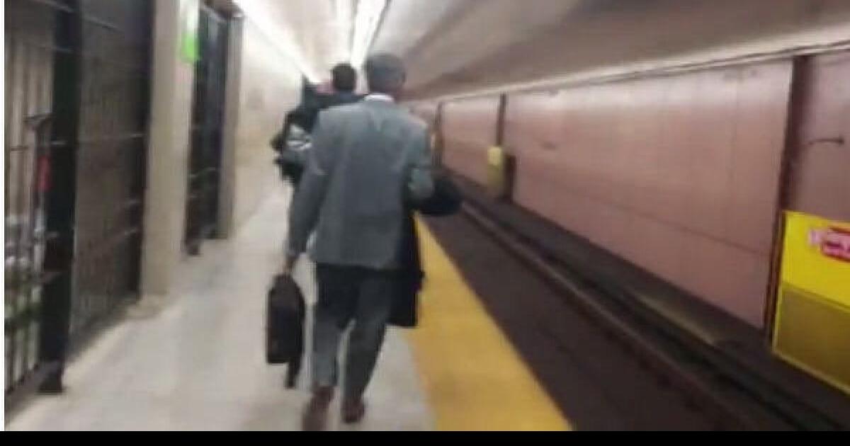 Subway evacuation: Video shows ‘tired and annoyed’ TTC riders leaving ...