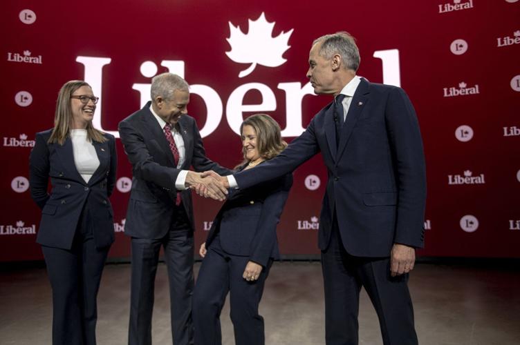Liberal leadership: Four candidates meet in English debate