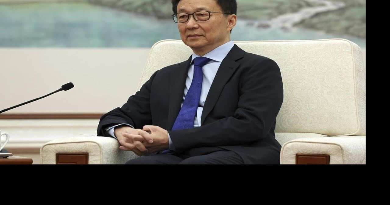 Vice President Han Zheng, China's representative at Trump's ...