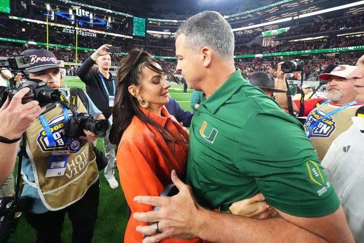 Miami coach Mario Cristobal dismisses hype around his team as he ...