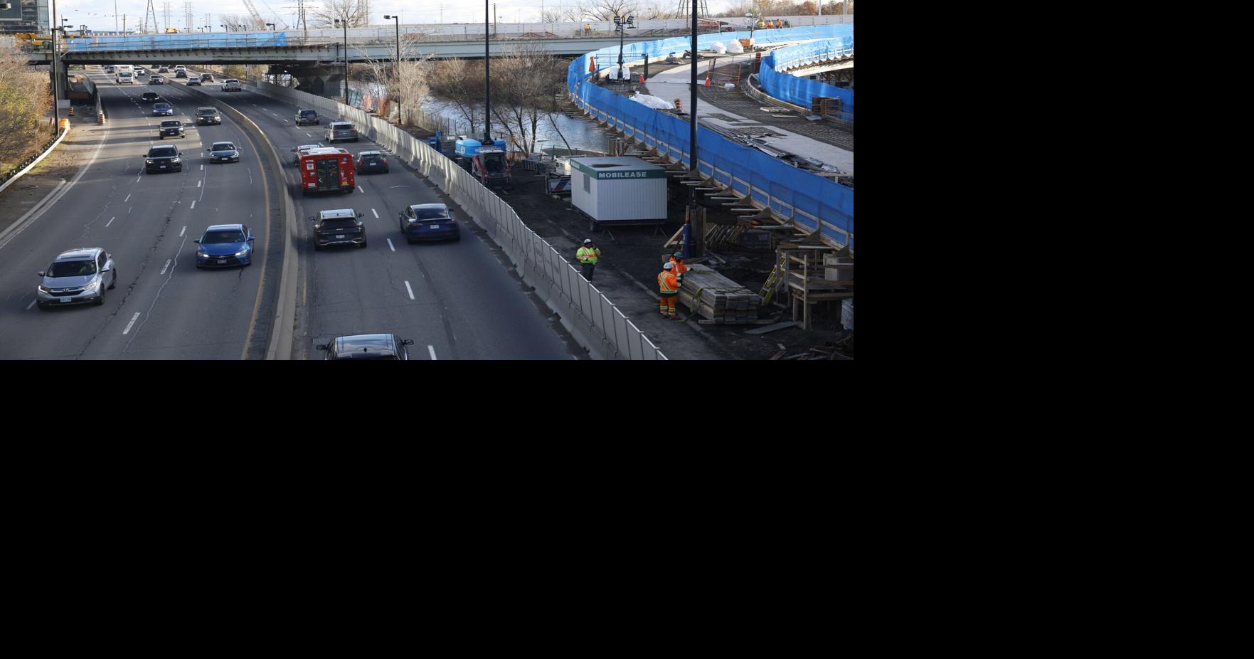 DVP off-ramp at reopening Friday after five-month closure